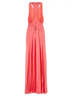 FENDI FENDI Satin Maxi Dress