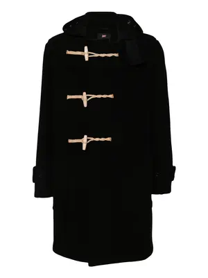 Gloverall Monty Duffle Coat - Black