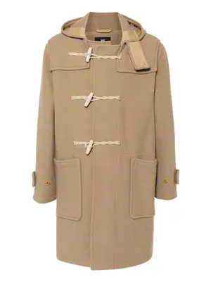 Gloverall Monty Duffle Coat - Neutrals