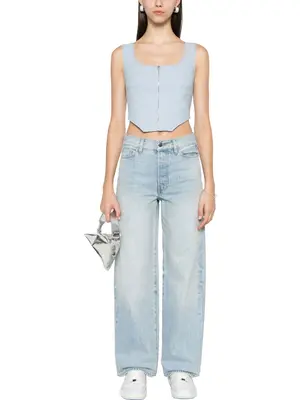 Amiri Wide-leg Jeans - Blue