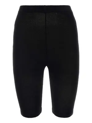 Balenciaga Stretch Terry Shorts - Black