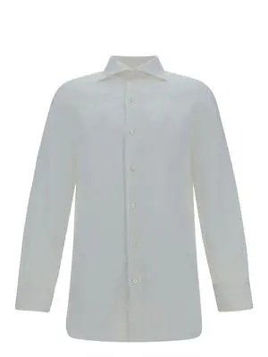 FINAMORE 1925 Milano-simone Z Tondo Shirt - White