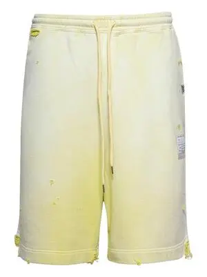 Mihara Yasuhiro Sun Faded Shorts Yellow