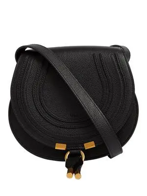 Chloé Marcie Saddle Bag - Black