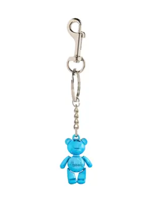 Harrods Jointed Bear Keyring - Blue