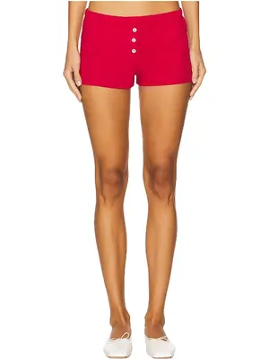 BELLA VENICE Lucky Shorts - Red