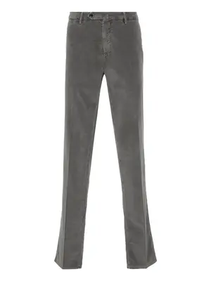 PT TORINO Pressed-crease Trousers - Grey
