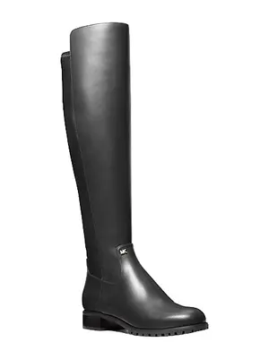 Michael Kors Britt Knee High Boots - Black
