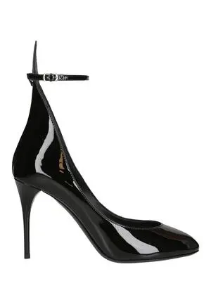 ALAÏA Patent Leather Slingback Pumps 90