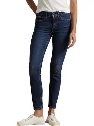 Ralph Lauren Mid-rise Super-slim Jeans - Celebes Wash