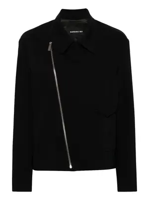 BARBARA BUI Barbara Bui Crepe Biker Jacket