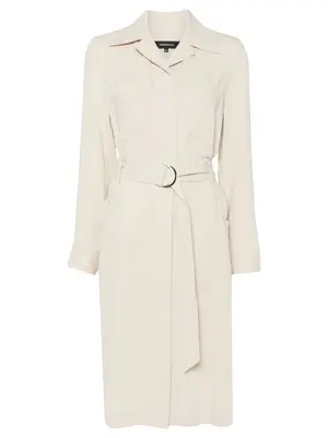 Barbara Bui Crepe Midi Dress - Neutrals