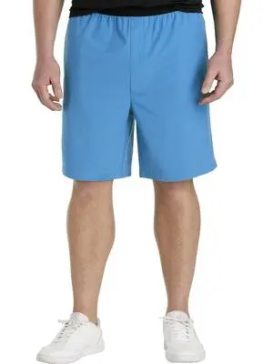 SOCIETY OF ONE BY DXL Big & Tall Commuter Shorts - Azure Blue