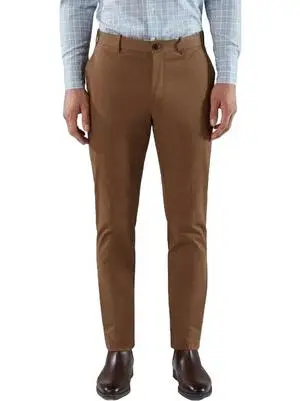 ROBERT TALBOTT Douglas Brushed Cotton Chino Pant