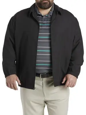 HARBOR BAY BY DXL Harbor Bay Golf Jacket - Black