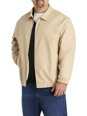 HARBOR BAY BY DXL Harbor Bay Golf Jacket Tan