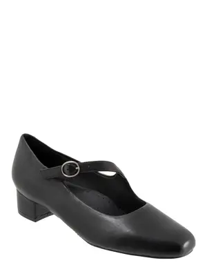 Trotters Desna Leather Pumps - Black