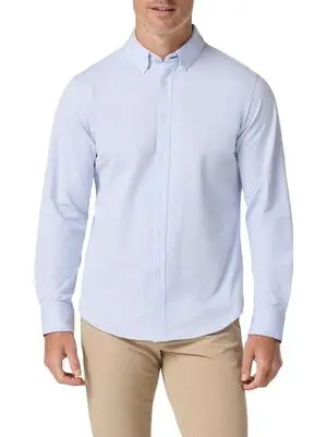 Mizzen+main Ellis Trim Fit Solid Button-down Shirt - Blue