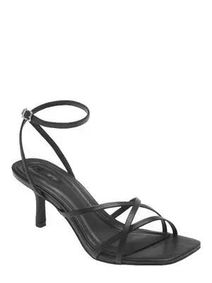 OPEN EDIT Remington Ankle Strap Sandal - Black