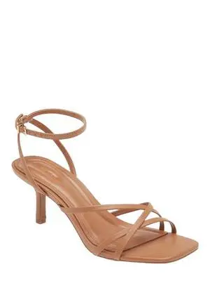 OPEN EDIT Open Edit Remington Ankle Strap Sandal Tan Cashew