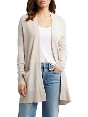 CASLON CASLON(R) Everyday Open Front Cardigan
