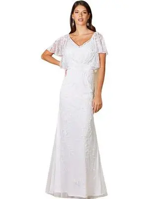LARA NEW YORK Greyson Beaded Wedding Gown - Ivory
