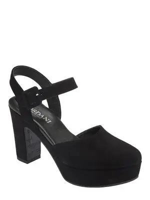 Cordani Torin Platform Pumps - Black Suede