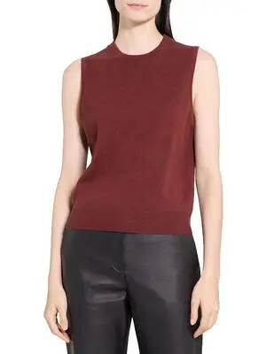 THEORY Cashmere Sleeveless Sweater