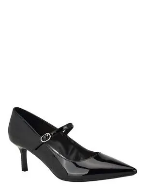 Nine West Nine West Hadey Pointed Toe Mary Jane Pump Black
