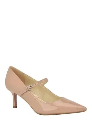 Nine West Nine West Hadey Pointed Toe Mary Jane Pump Light Natural