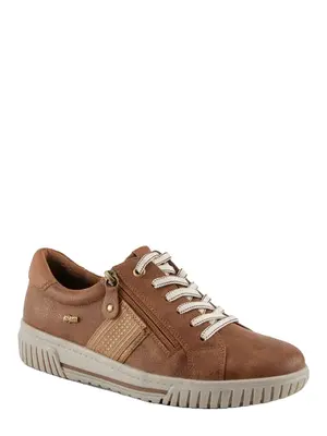 SPRING STEP SHOES Jamia Water Resistant Sneaker - Brown