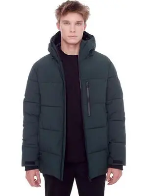ALPINE NORTH Mid-weight Quilted Puffer Jacket - Deep Green