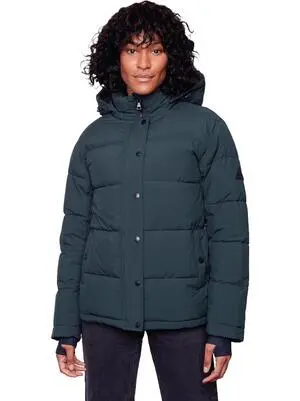 ALPINE NORTH Quilted Puffer Jacket - Deep Green