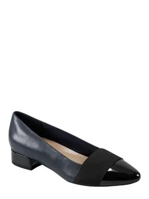 Easy Spirit Casta Pointed Toe Pumps Dark Blue