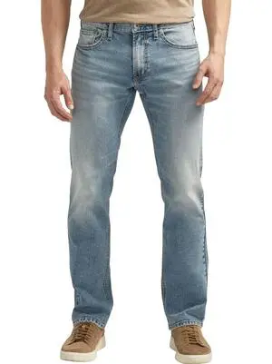SILVER JEANS CO. Allan Straight Leg Jeans - Indigo