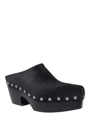 ZIGI ZIGI Faustina Pointed Toe Platform Mule Blklt