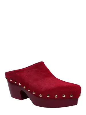 ZIGI ZIGI Faustina Pointed Toe Platform Mule Redlt