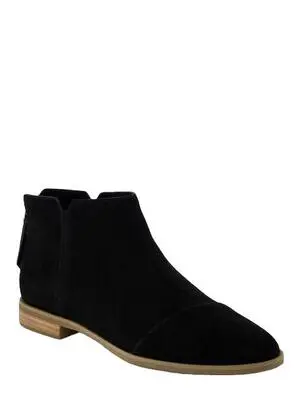 Toms Rylie Cap Toe Bootie - Black