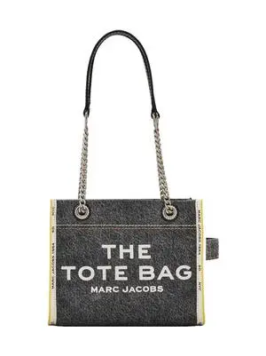 Marc Jacobs Small Denim Tote - Black Wash
