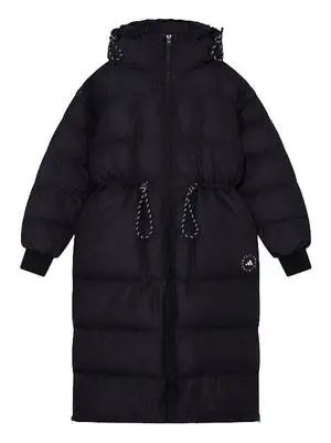 Adidas By Stella McCartney Long Padded Coat - Black