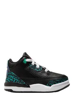 JORDAN 3 Retro Se Moto Sneakers - Black/siren Red/hyper Jade