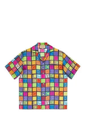 Gucci Colour Silk Shirt Multicolor