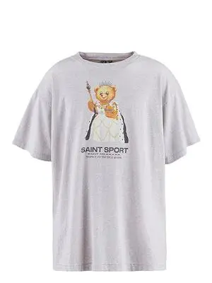 SAINT MXXXXXX True Queen Tee Shirt - Grey