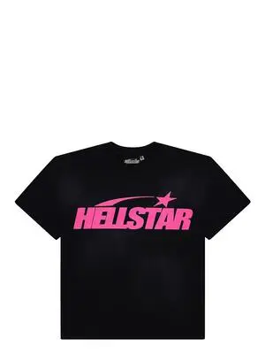 HELLSTAR Classic T-shirt - Black/pink
