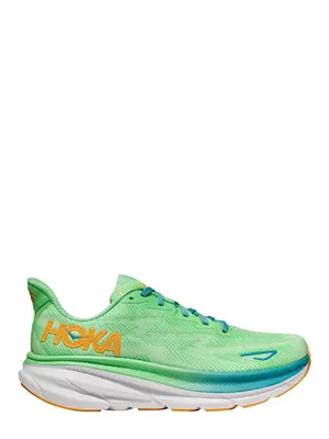Hoka One One Clifton 9in Zest/lime Glow