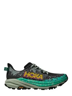 Hoka One One Speedgoat 6 - Black/aloe Vera