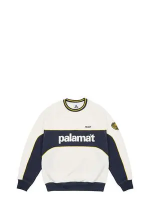 PALACE Palamat Crew White/navy