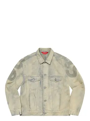 SUPREME Supreme Inset Logo Denim Trucker Jacket