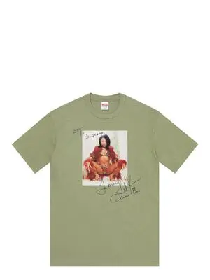 Supreme Lil Kim Tee 'light Olive' Green