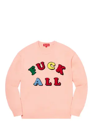 Supreme X Jamie Reid Sweater - Pink